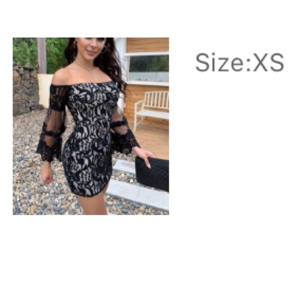 Dresses | Off Shoulder Black Beautiful Mini Dress | Poshmark